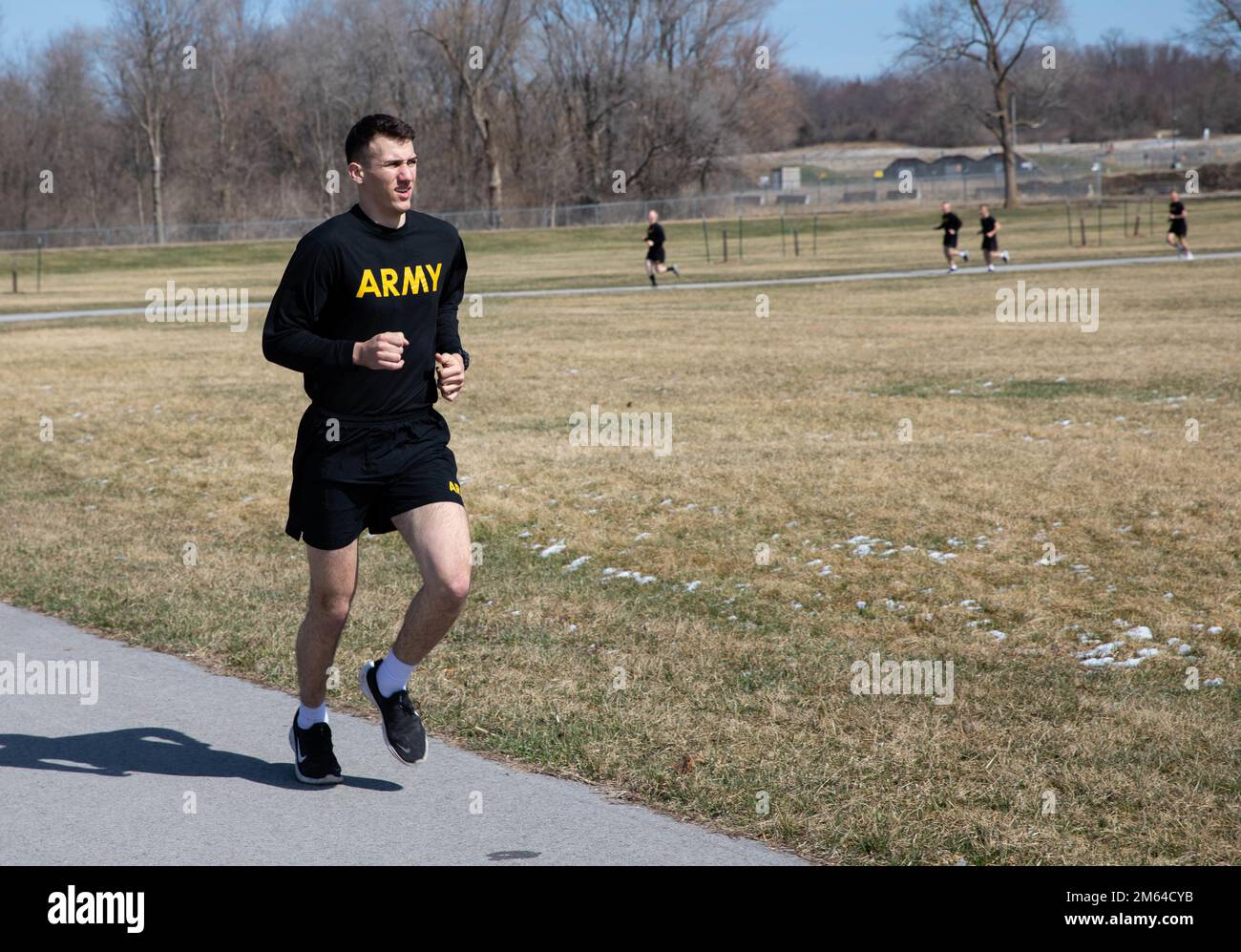 Spc. Christian Hinrichs, a cavalry scout with Troop B, 1st Squadron ...