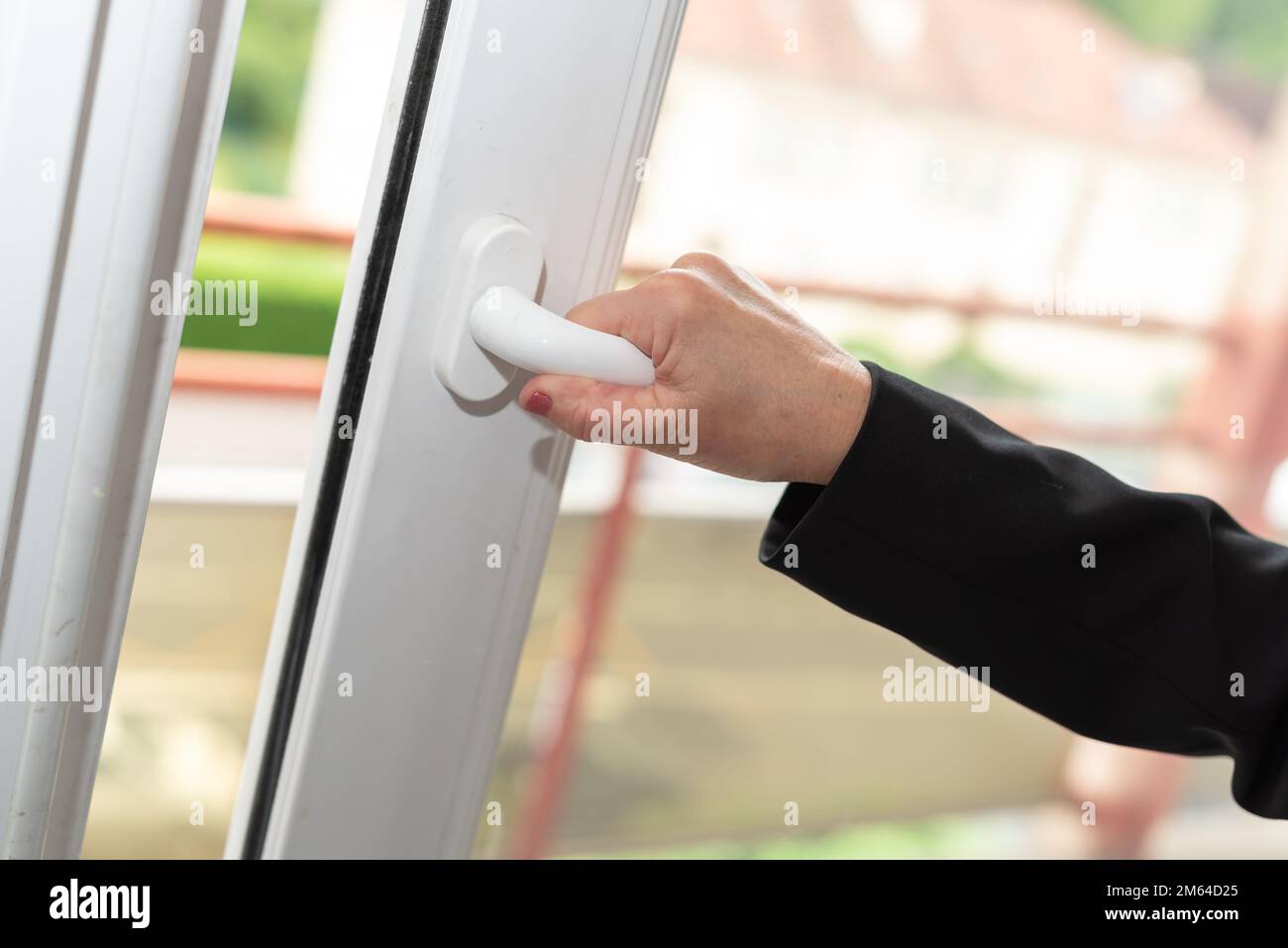 Ventilate apartment window hi-res stock photography and images - Alamy