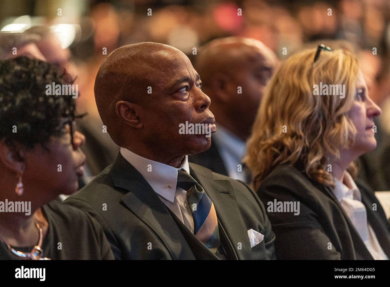 January 1, 2023, Albany, New York, United States: New York mayor Eric ...