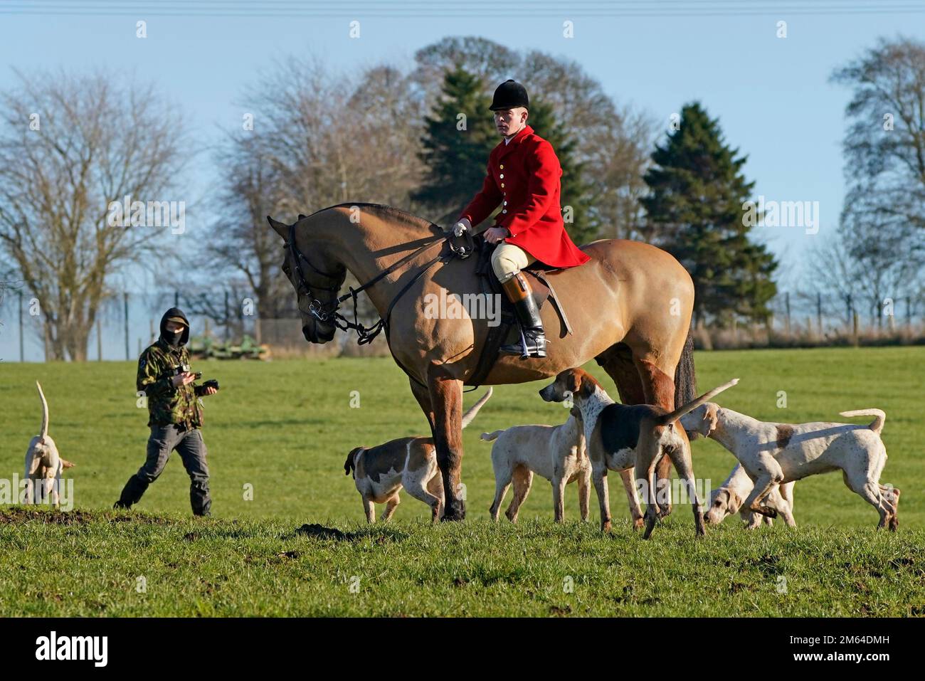 Meynell and south staffordshire hunt hi-res stock photography and ...