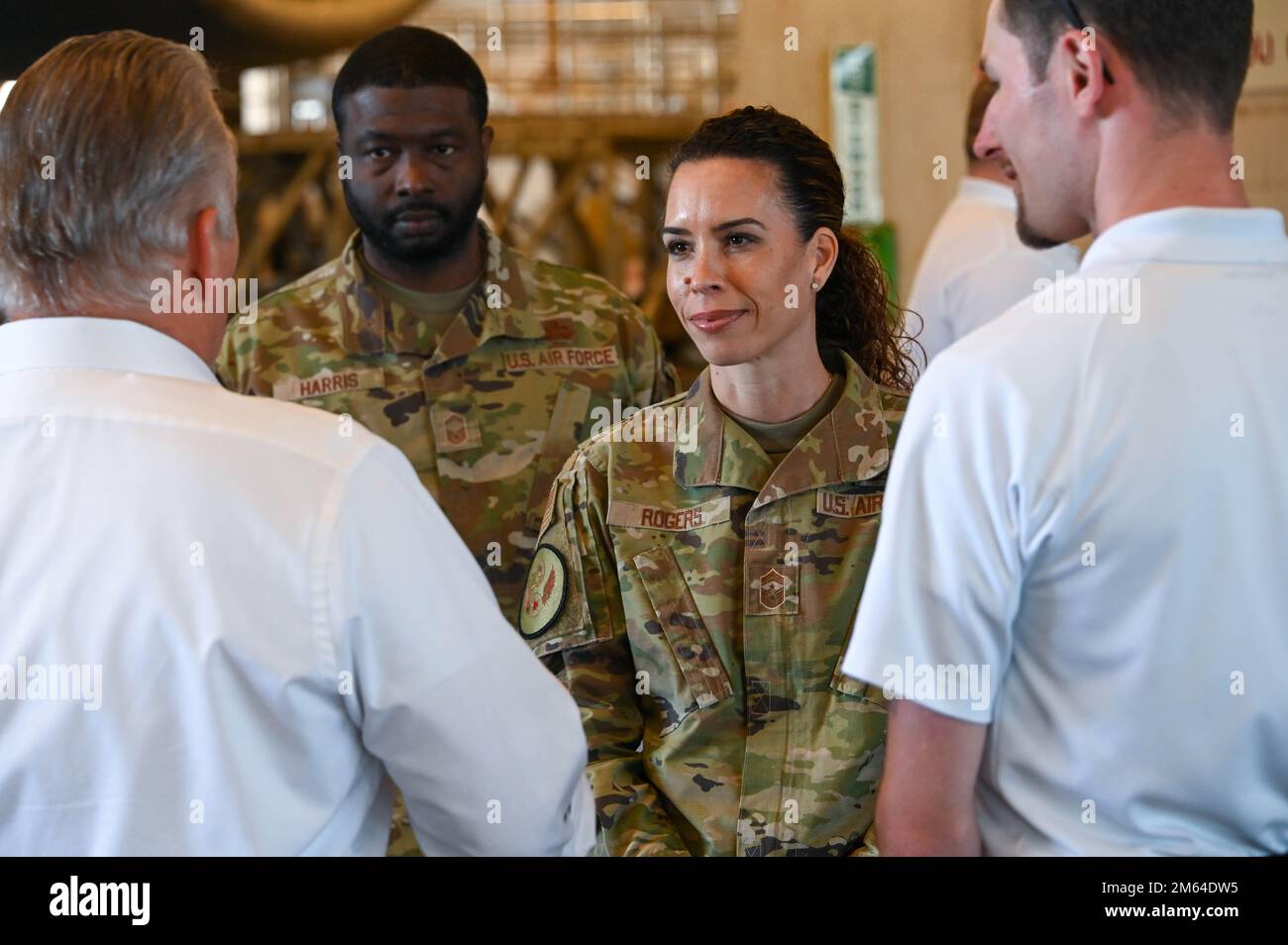 U.S. Air Force Chief Master Sgt. Kristina Rogers, 19th Air Force ...