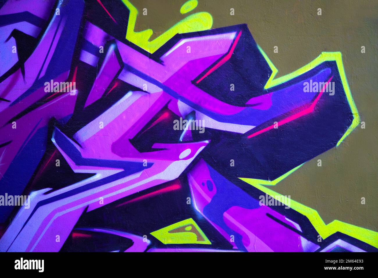 Murals, street art in Parma Italy Stock Photo - Alamy