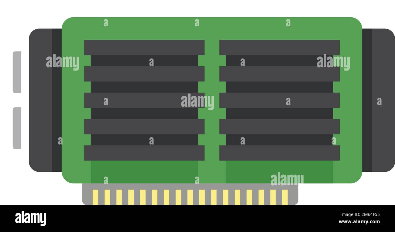 Videocard Stock Vector Images - Alamy