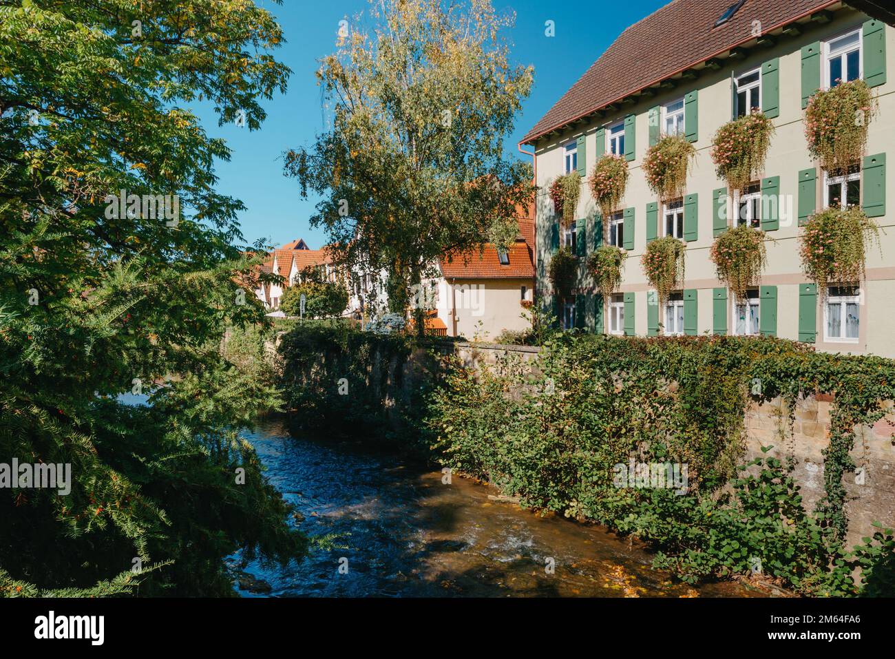 Old national German town house in Bietigheim-Bissingen, Baden ...