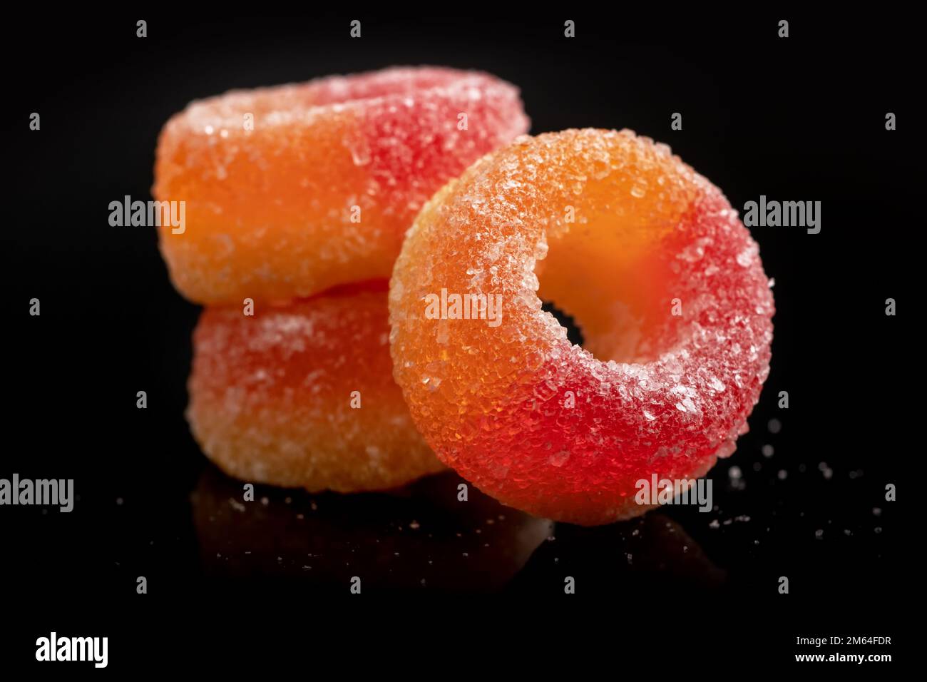 Peach rings hi-res stock photography and images - Alamy