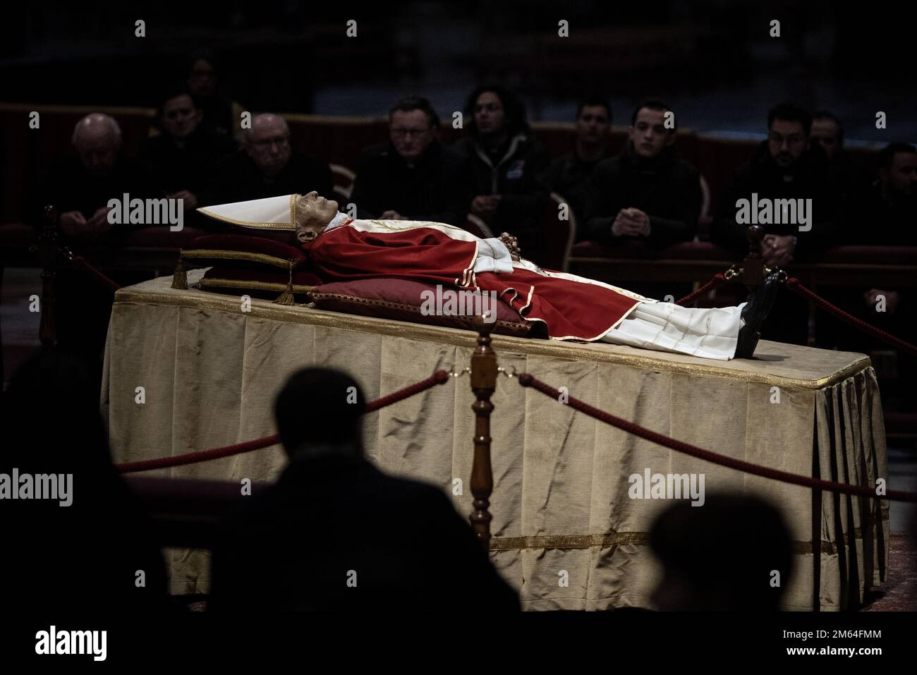 Vatican City, Vatican. 02nd Jan, 2023. The body of late Pope Emeritus ...