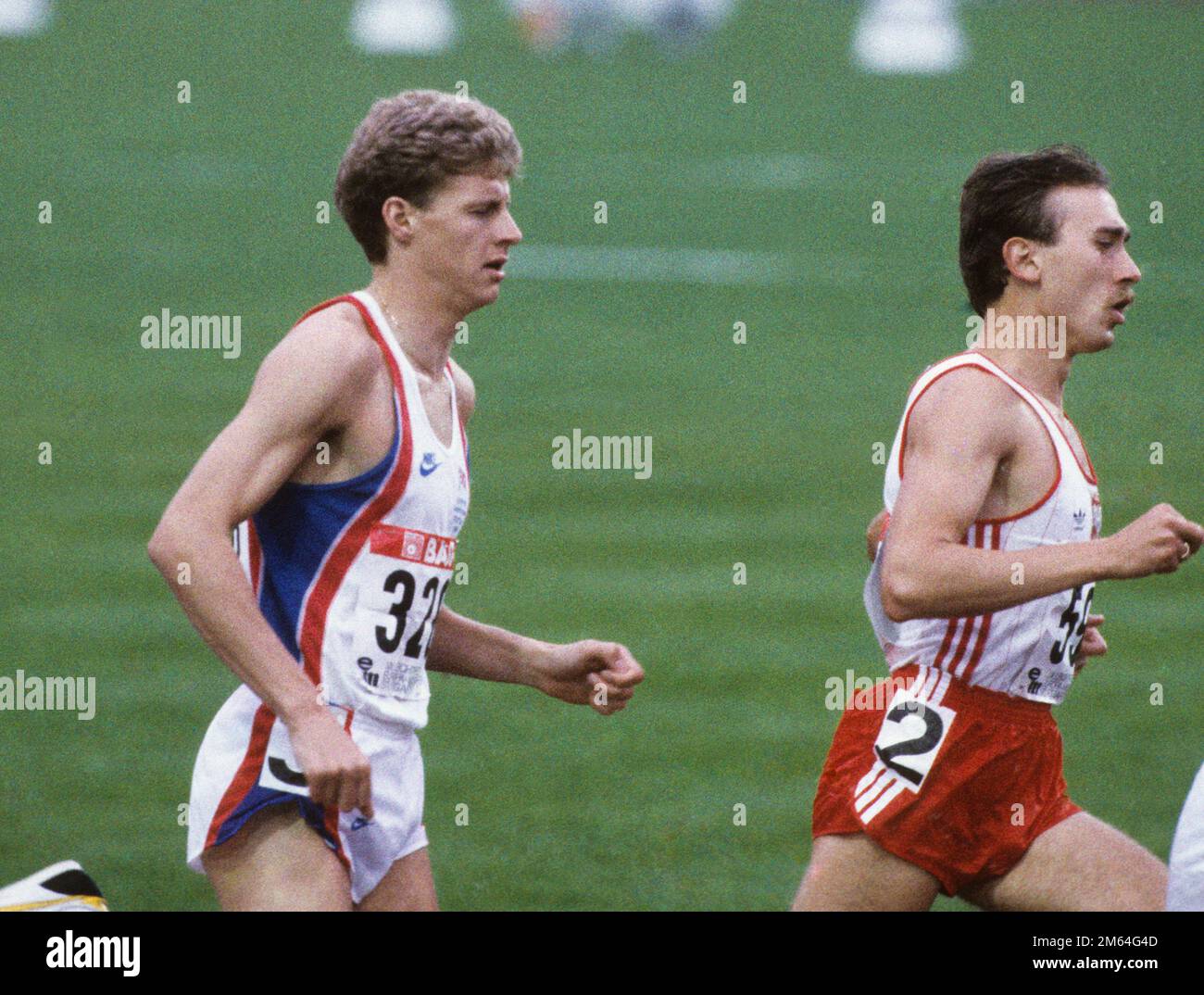 STEVE CRAM British middle distance runner at European Championship in ...