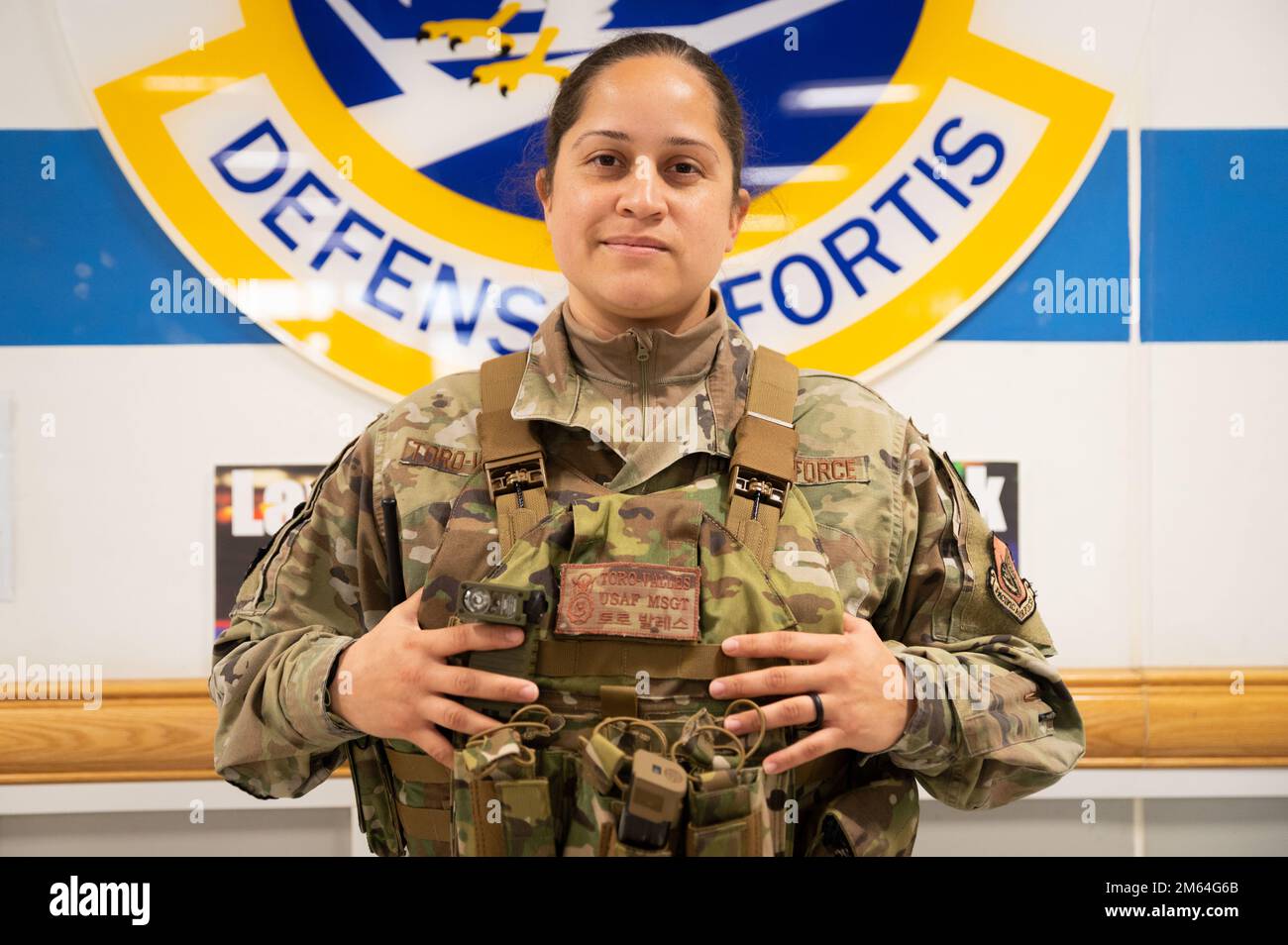 Master Sgt. Sonia Toro-Valles, 51st Security Forces Squadron flight ...