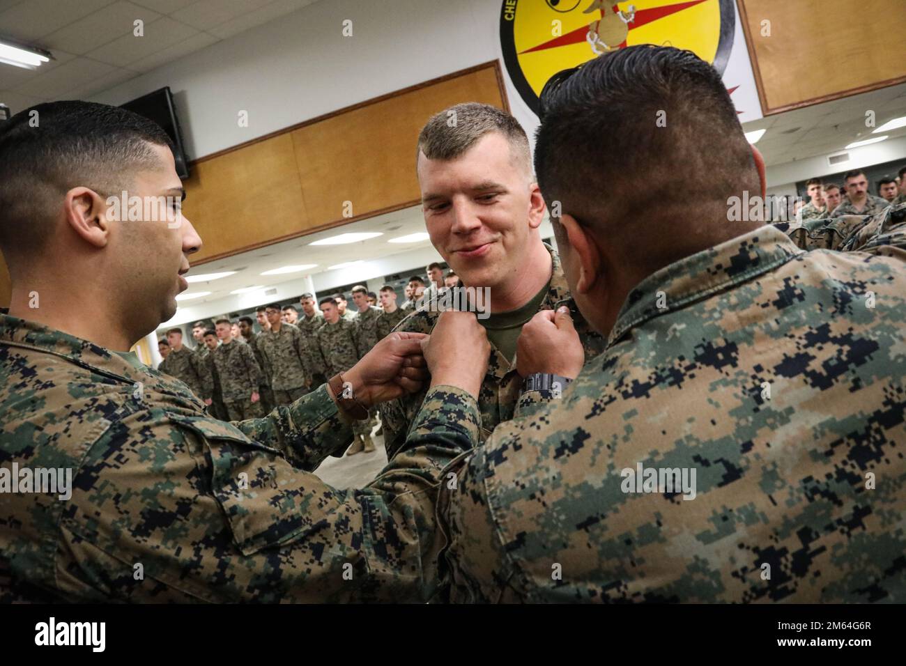 Indian Head, Md – United States Marine, Edward Byrd, with Chemical ...