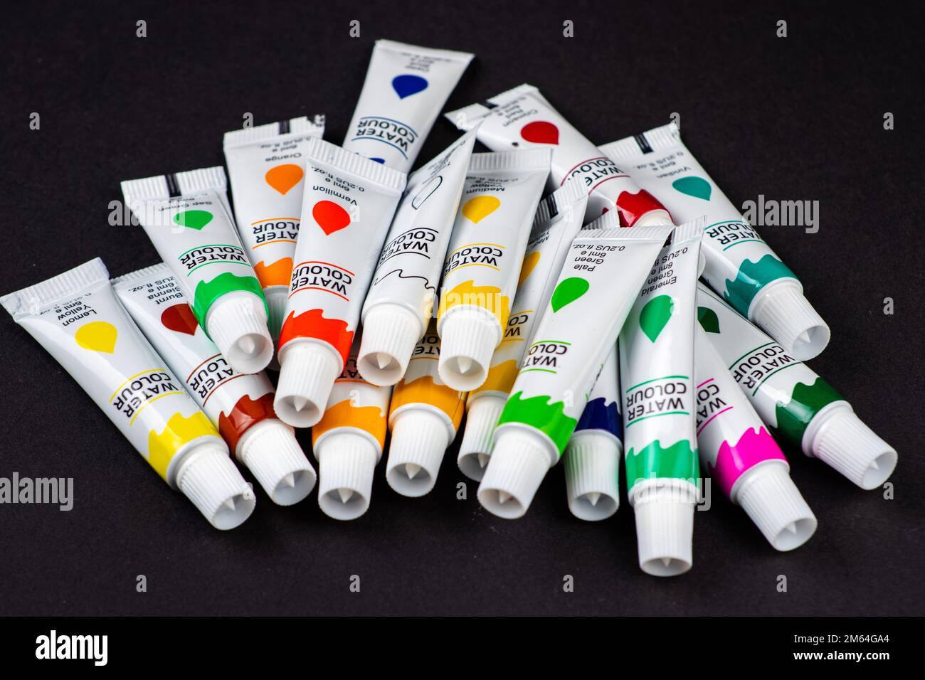 Tubes oil paints on hi-res stock photography and images - Alamy