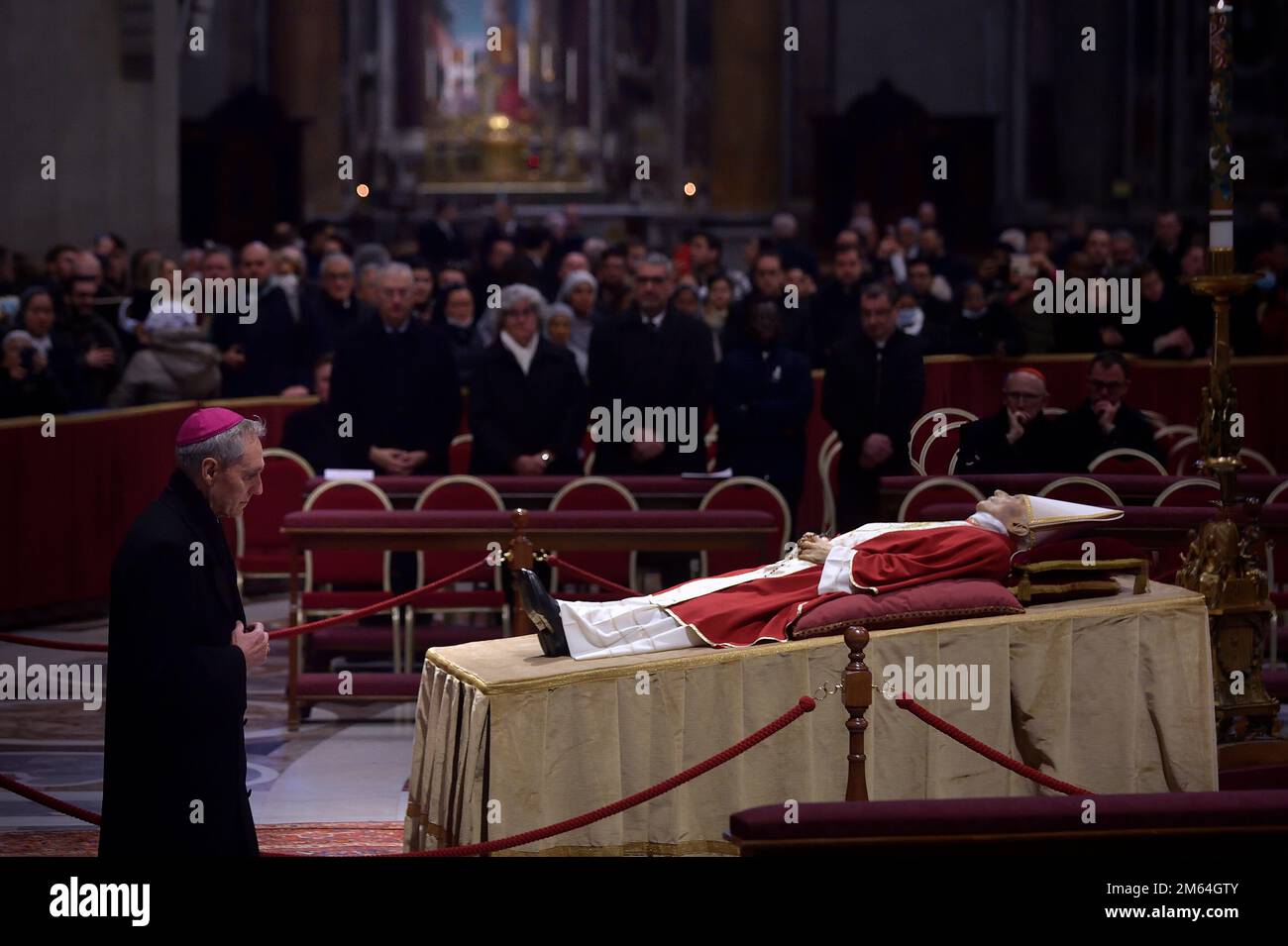 Vatican City State, . 02nd Jan, 2023. Monsignor Georg Gaenswein .The ...