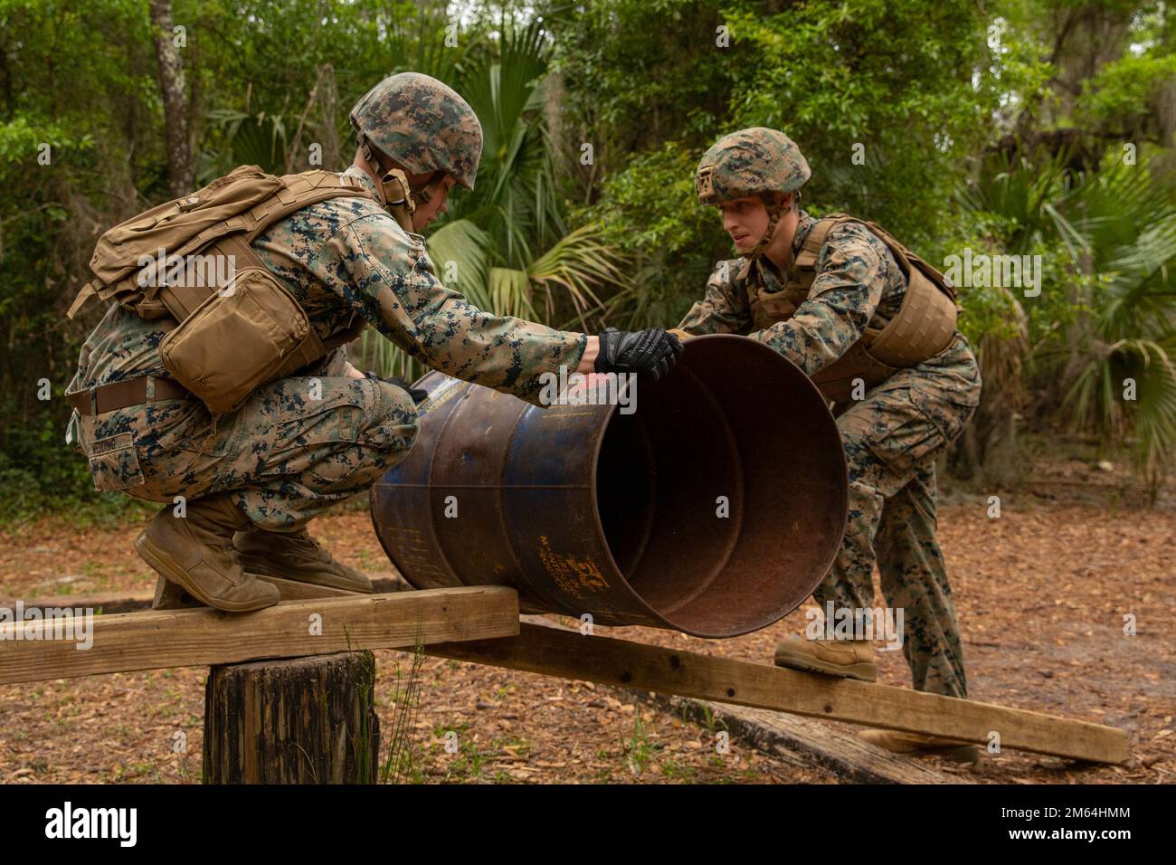 U.S. Marine Corps Cpl. Matthew E. Wedding, a logistics embarkation ...