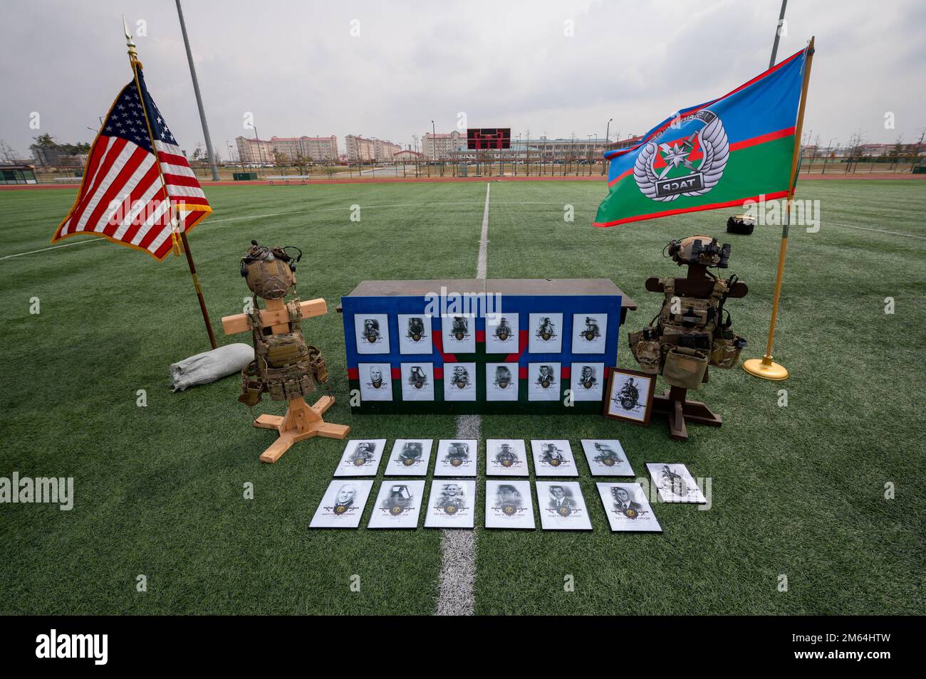 A display of some of the Tactical Air Control Party members, who made ...