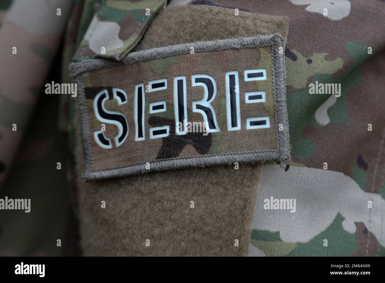 A close-up photo of an infrared Survival, Evasion, Resistance and ...