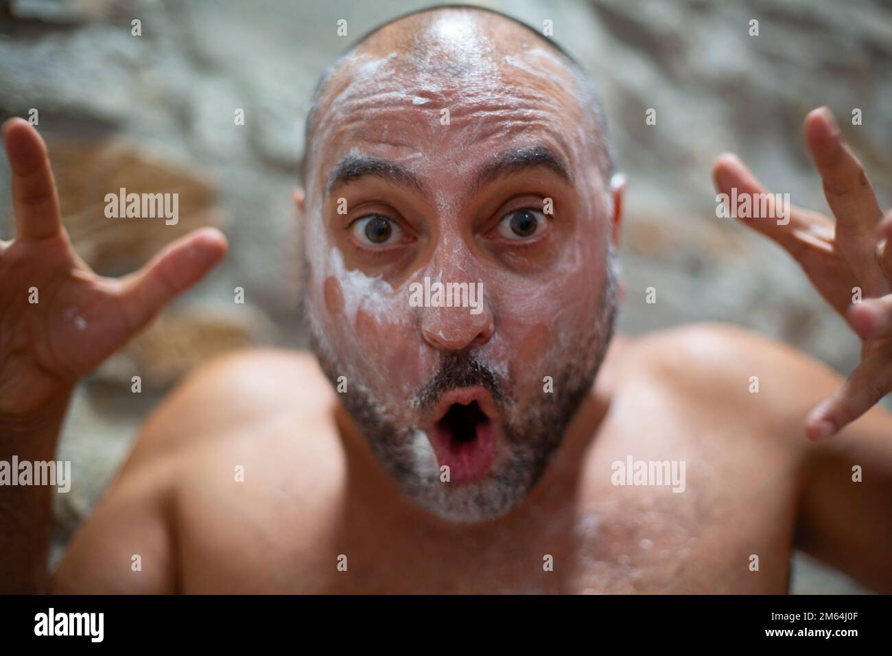 Horrified face hi-res stock photography and images - Alamy