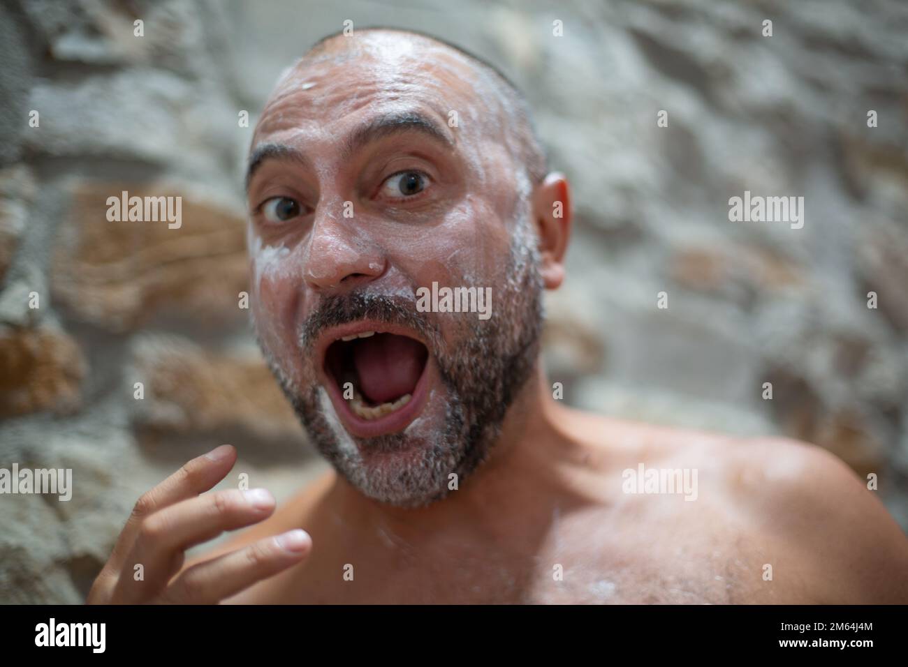 Horrified face hi-res stock photography and images - Alamy