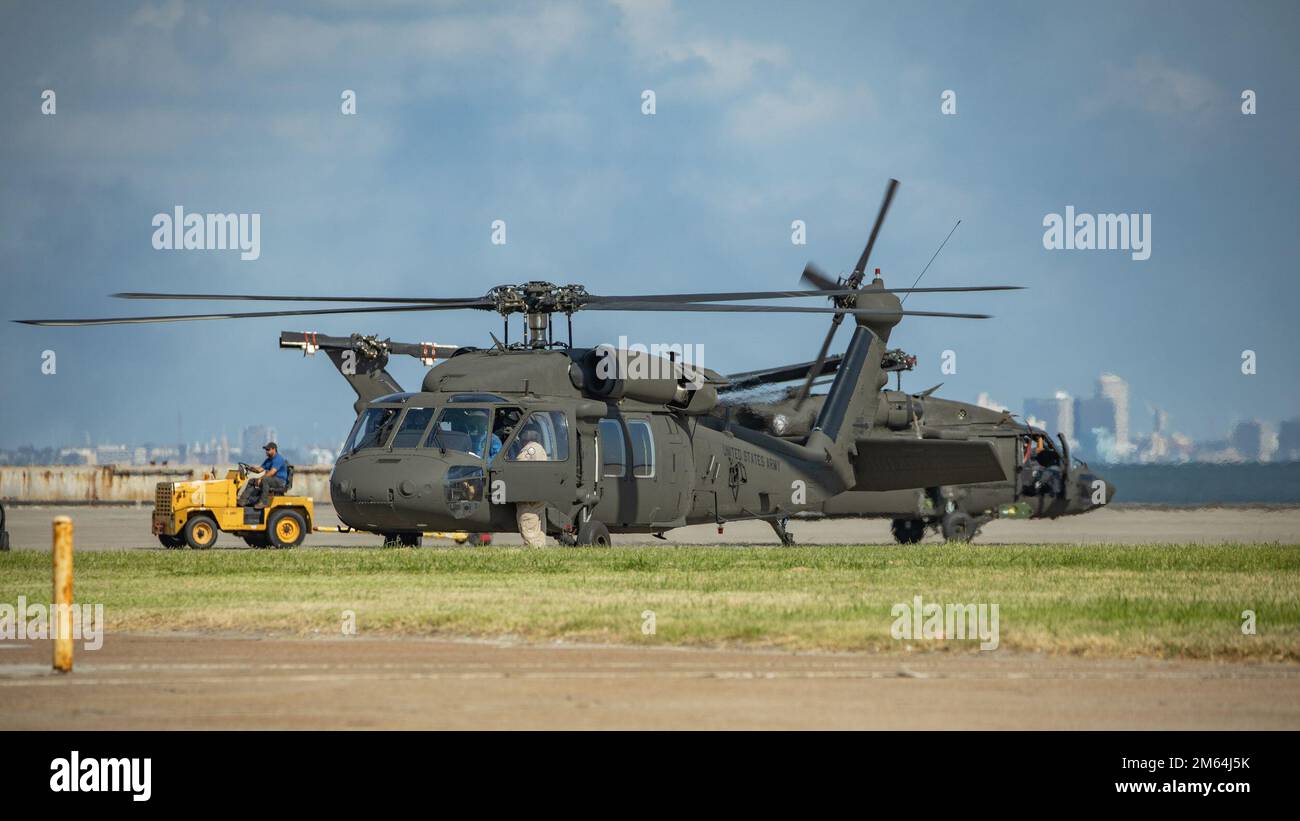 Corpus Christi Army Depot Flight Test UH60 Stock Photo - Alamy