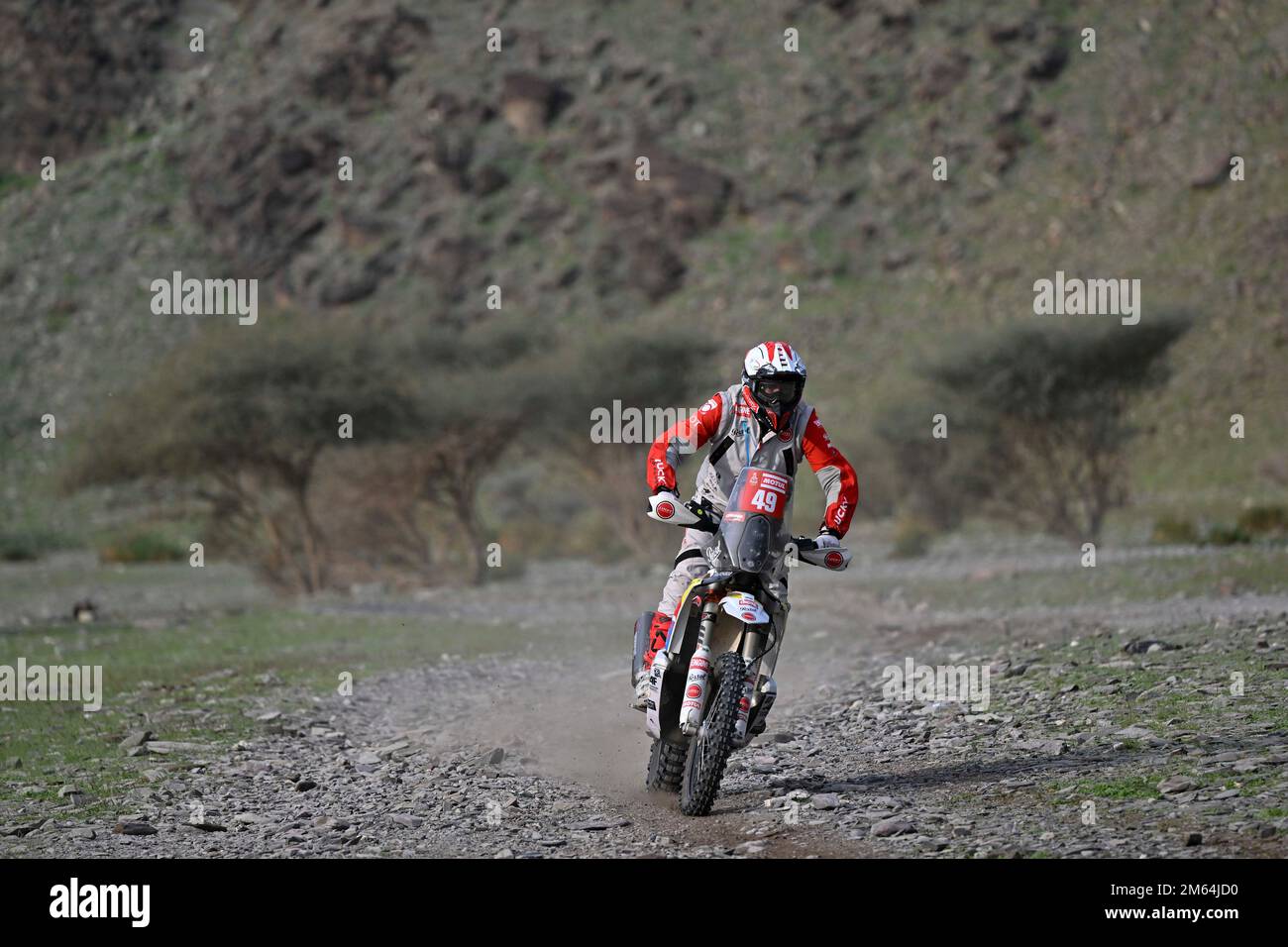 Al-'Ula, Saudi Arabia. 2nd Jan, 2023. 49 ZACCHETTI Cesare (ita), Team Lucky Explorer, MV Augusta ...