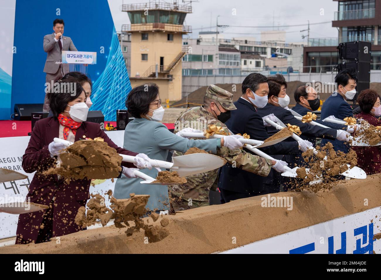 U.S. Army Garrison Daegu Commander Col. Brian P. Schoellhorn joins ...