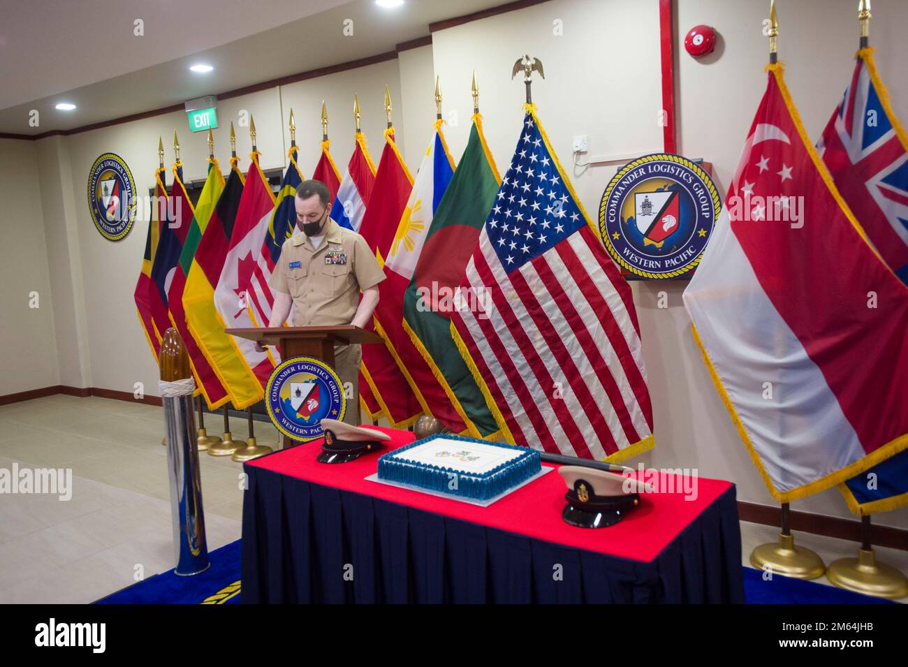 220401-N-HG389-0004 SINGAPORE (April 1, 2022) - Chief Quartermaster ...