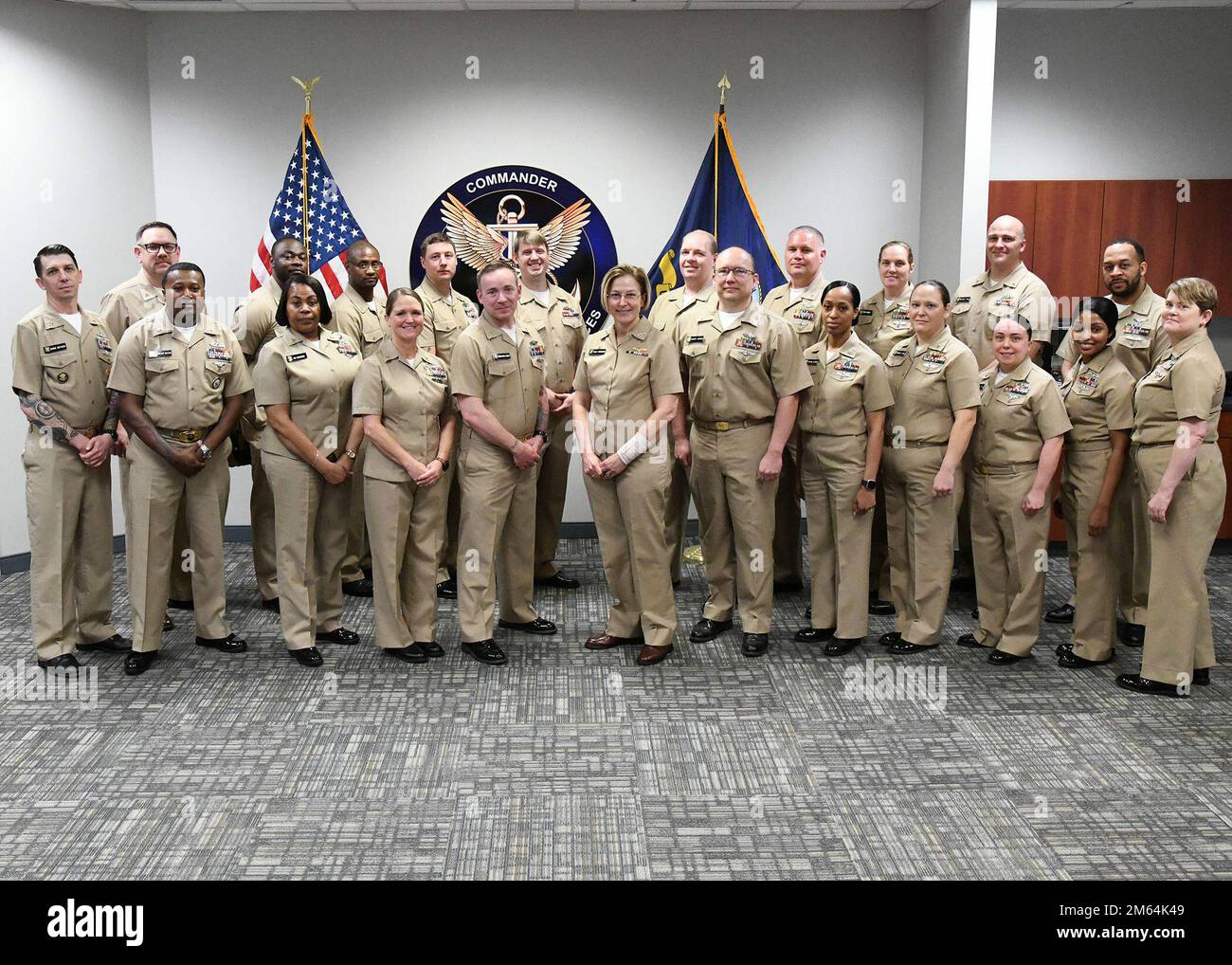 Vice Adm. Kelly Aeschbach, Commander, Naval Information Forces and the ...