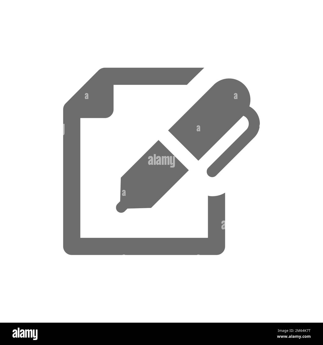 Pen and pad Stock Vector Images - Alamy