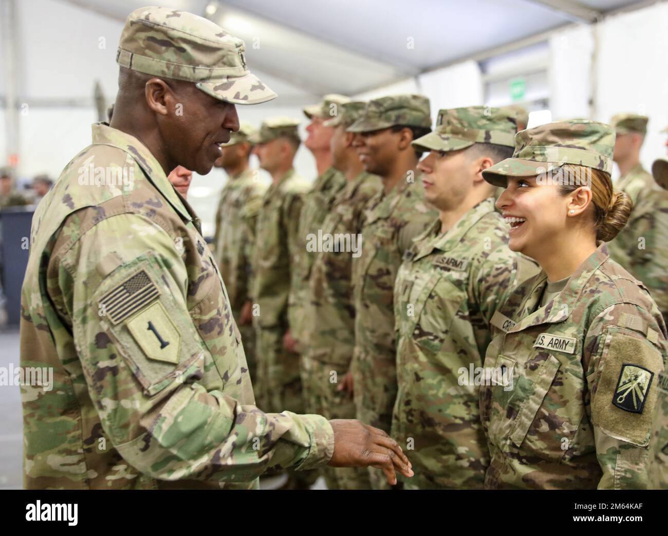 U.S. Army Lt. Col. Willie Ramsey, commander of the 330th Movement ...
