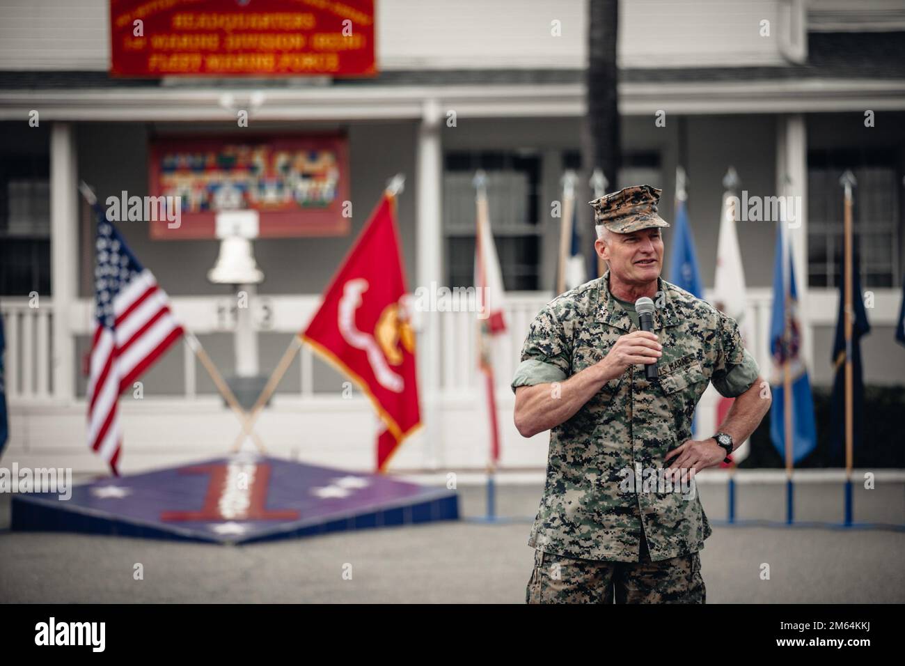 U.S. Marine Corps Maj. Gen. Roger B. Turner, the commanding general of ...
