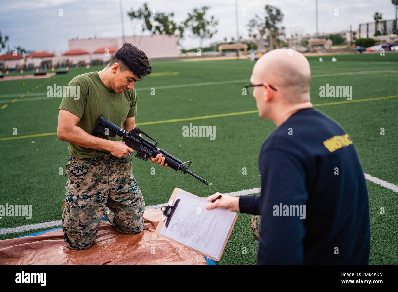U.S. Marines with Marine Wing Headquarters Squadron 3 (MWHS-3), 3rd ...