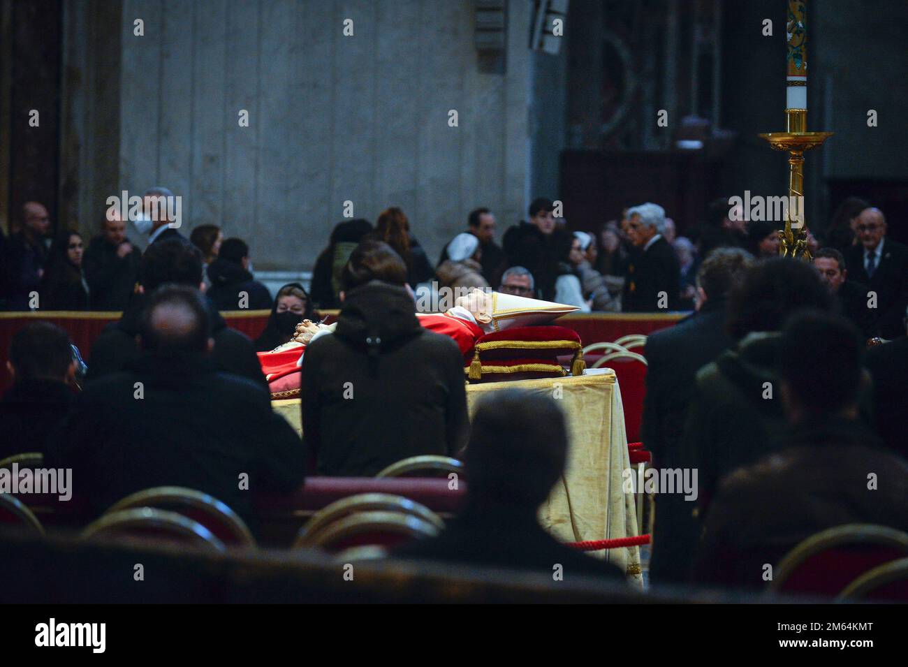 Rome, Italy. 02nd Jan, 2023. 02/01/2023 Death of Pope Ratzinger ...