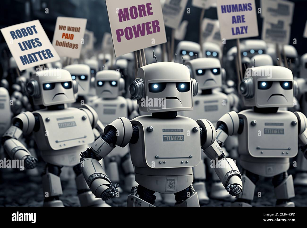 Angry robots hi-res stock photography and images - Alamy