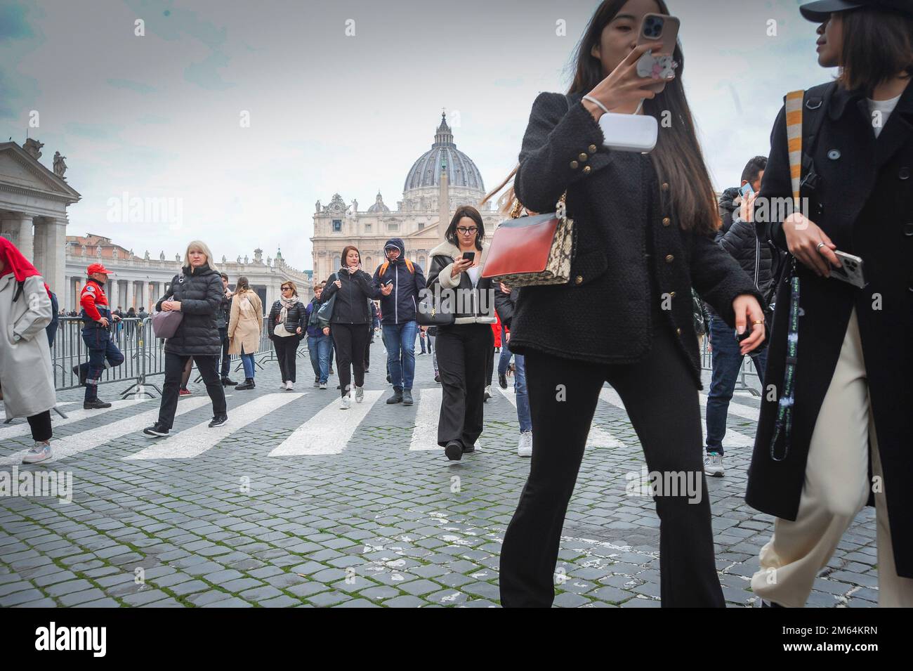Rome, Italy. 02nd Jan, 2023. 02/01/2023 Death of Pope Ratzinger ...