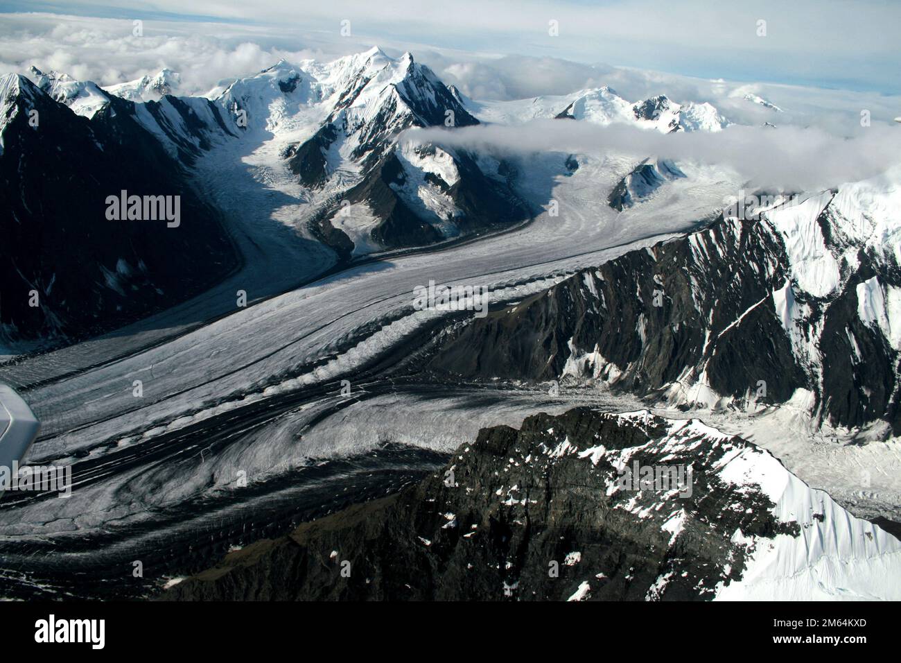 Aerial of Denali National Park Alaska Stock Photo - Alamy