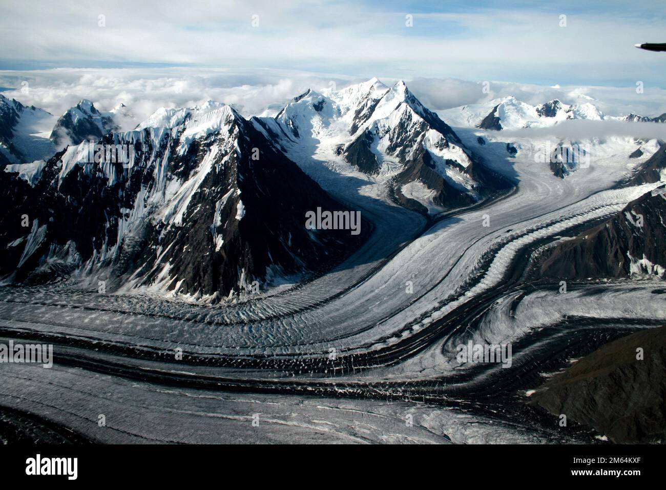 Aerial of Denali National Park Alaska Stock Photo - Alamy