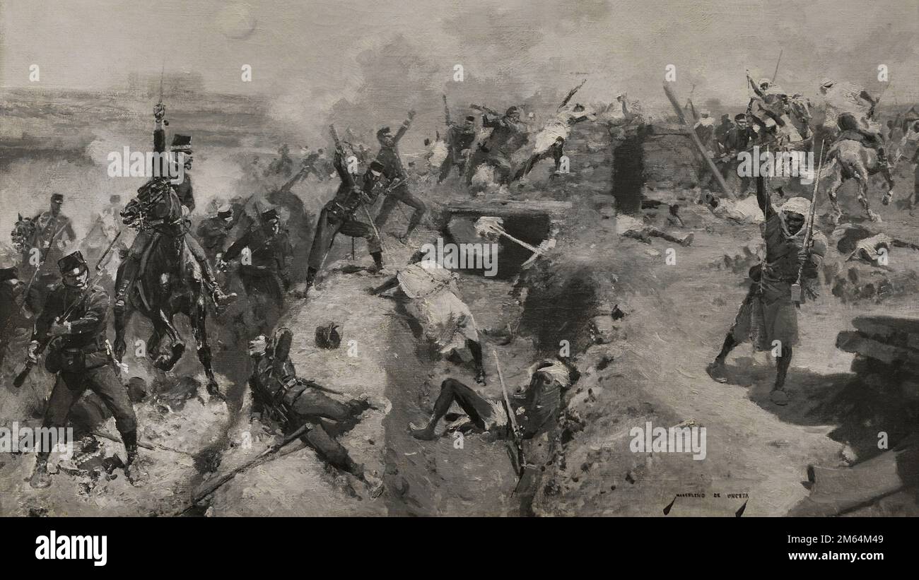 Episode in the war with africa hi-res stock photography and images - Alamy