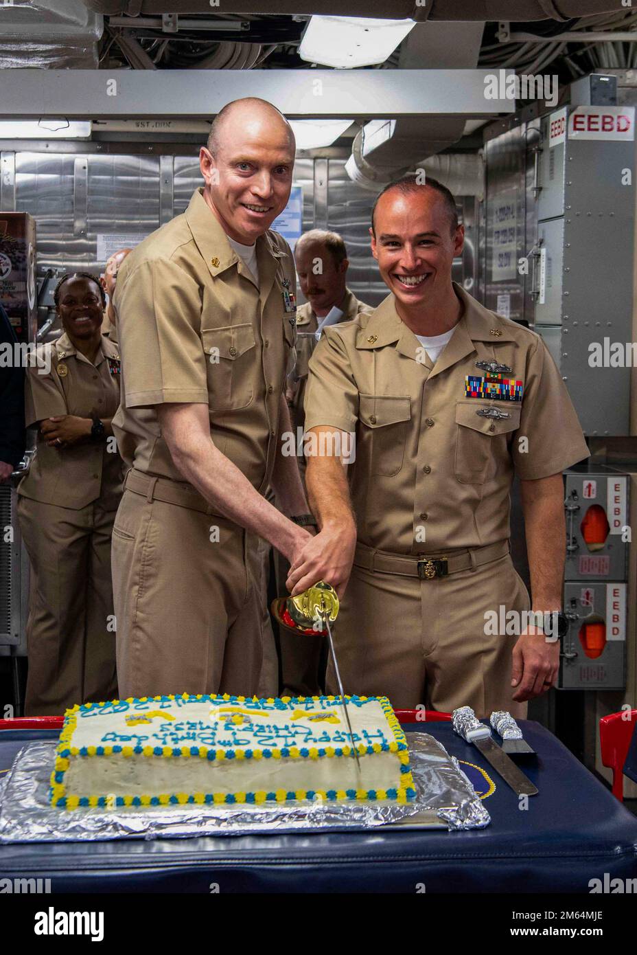 220401-N-JO829-1106 ARABIAN GULF (April 1, 2022) Chief Information ...