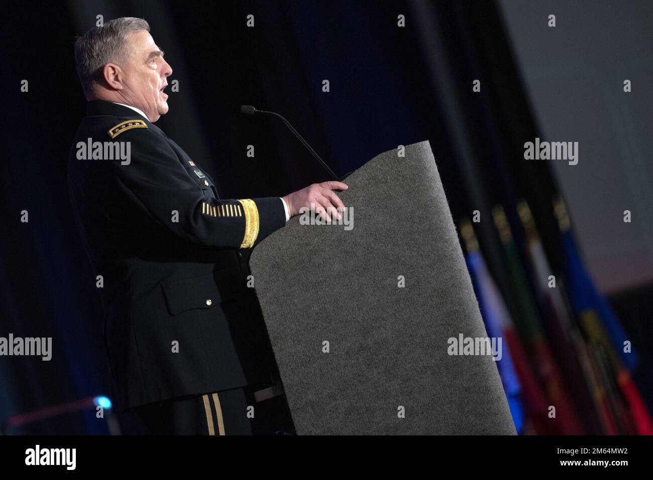 Chairman of the Joint Chiefs of Staff Gen. Mark A. Milley delivers ...