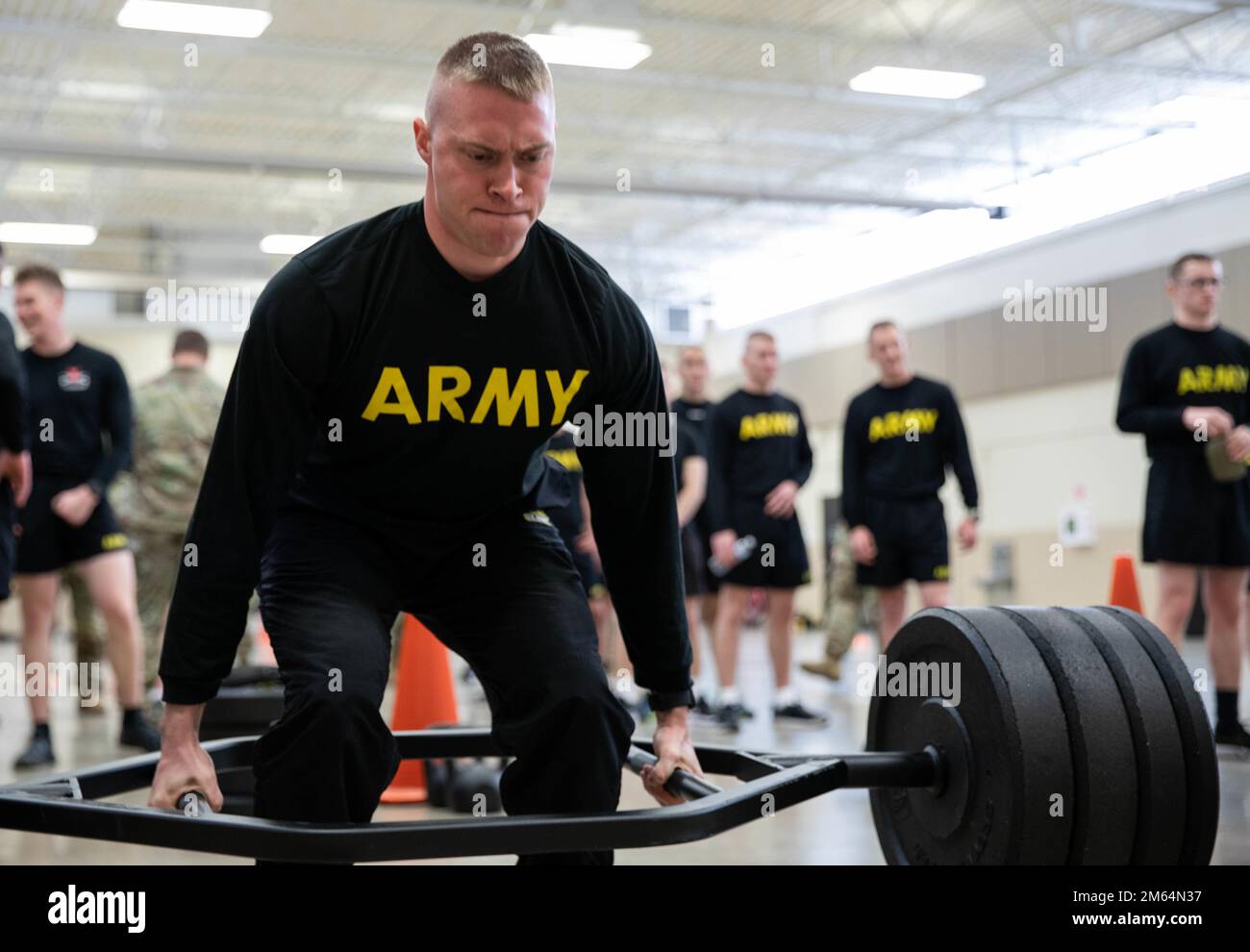Sgt. Nathan Swaim, a Soldier with the 334th Brigade Support Battalion ...