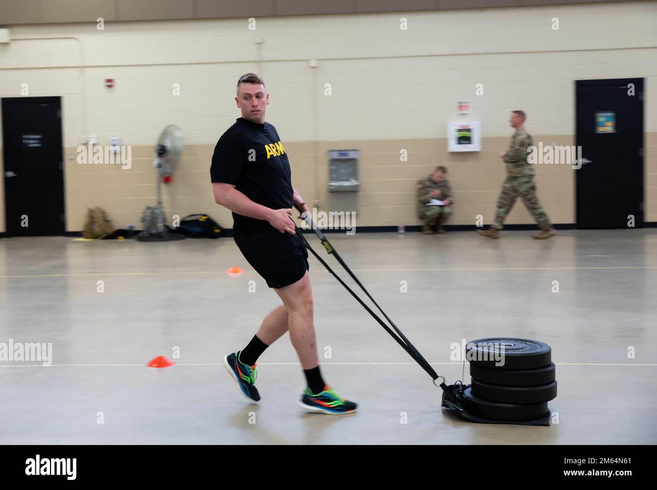 Spc. Jarrett Defields, a Soldier with the 34th Army Band, Iowa Army ...