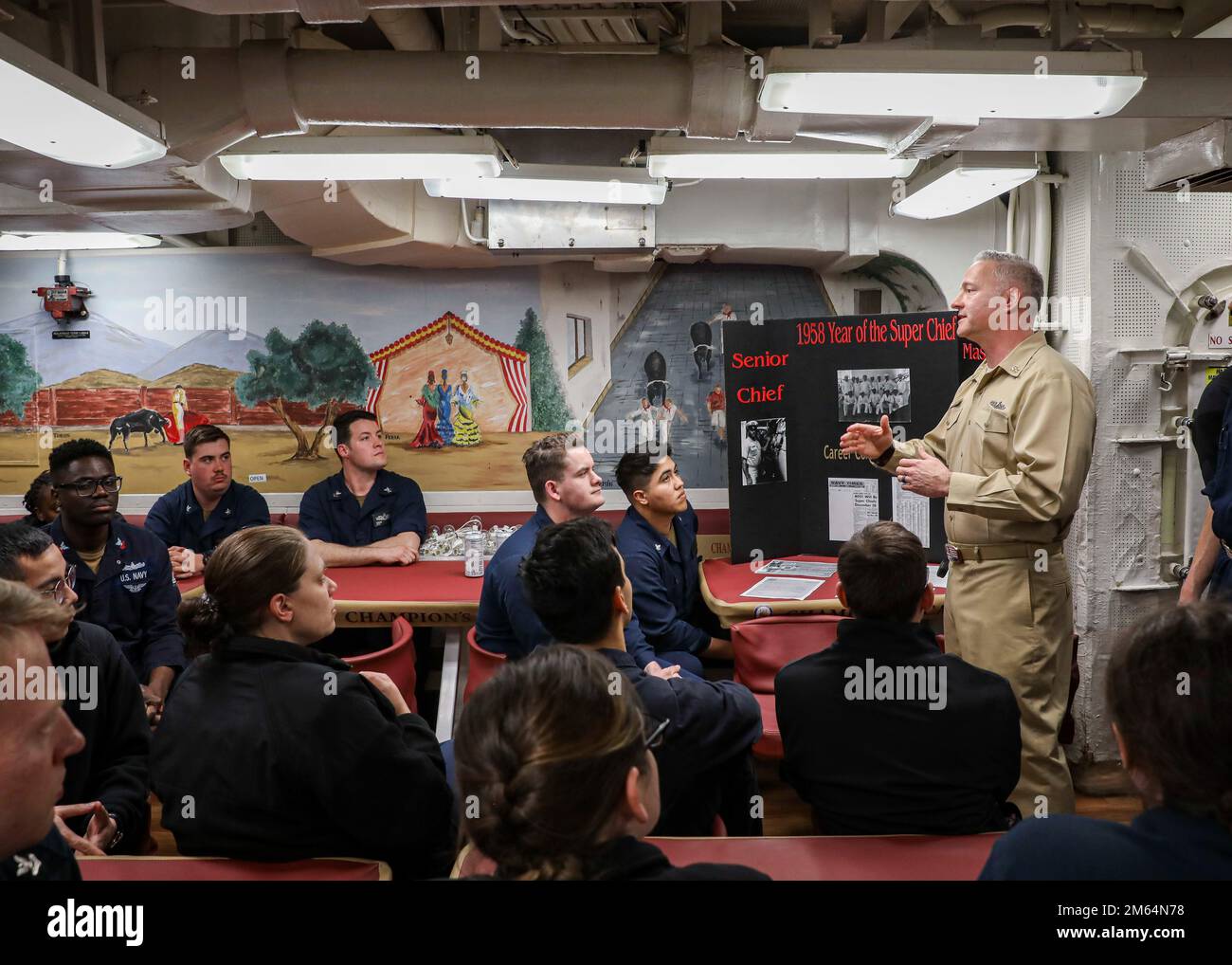 ATLANTIC OCEAN (April 1, 2022) – Master Chief Fire Controlman Nathan ...