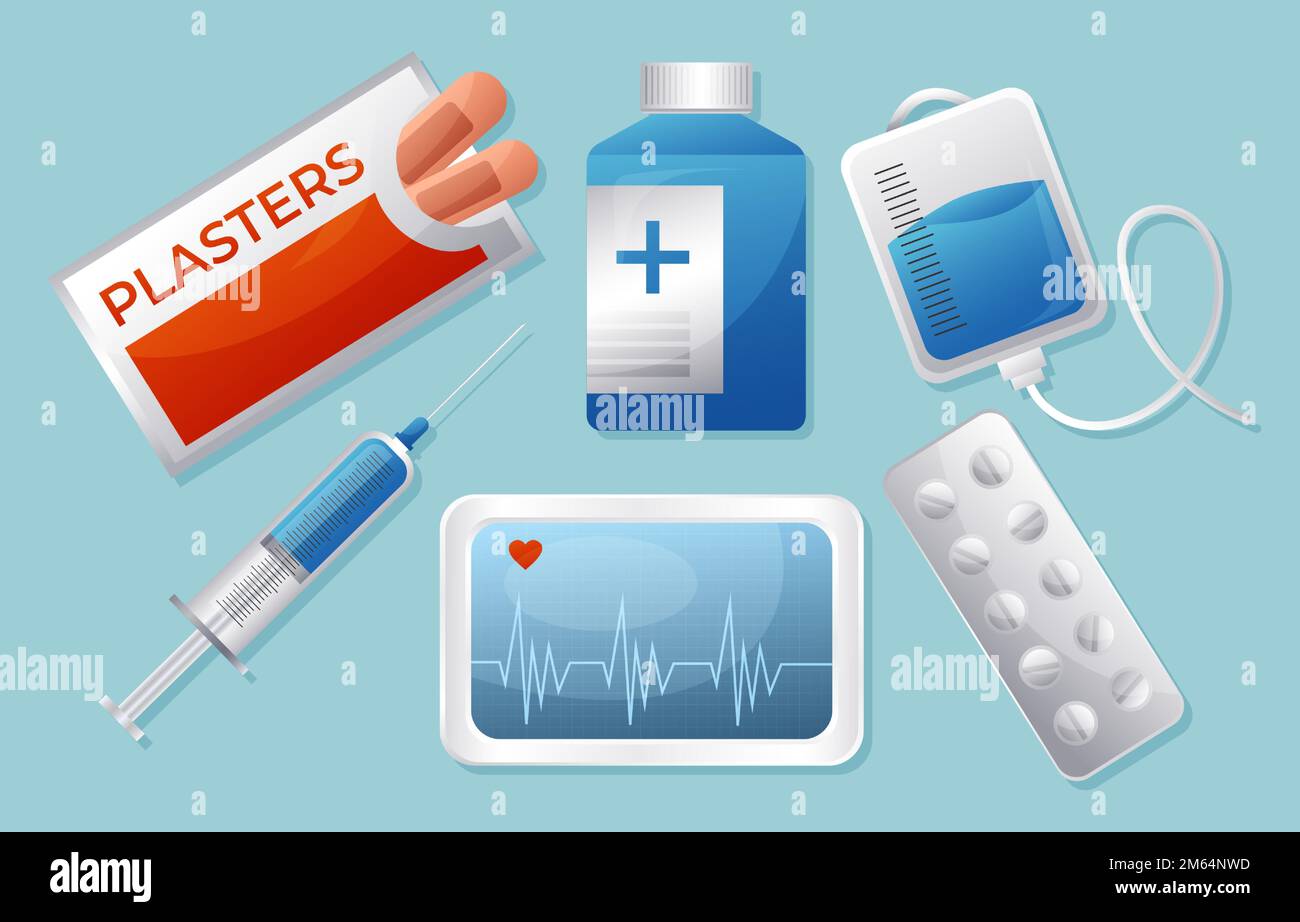 Ecg apparatus Stock Vector Images - Alamy