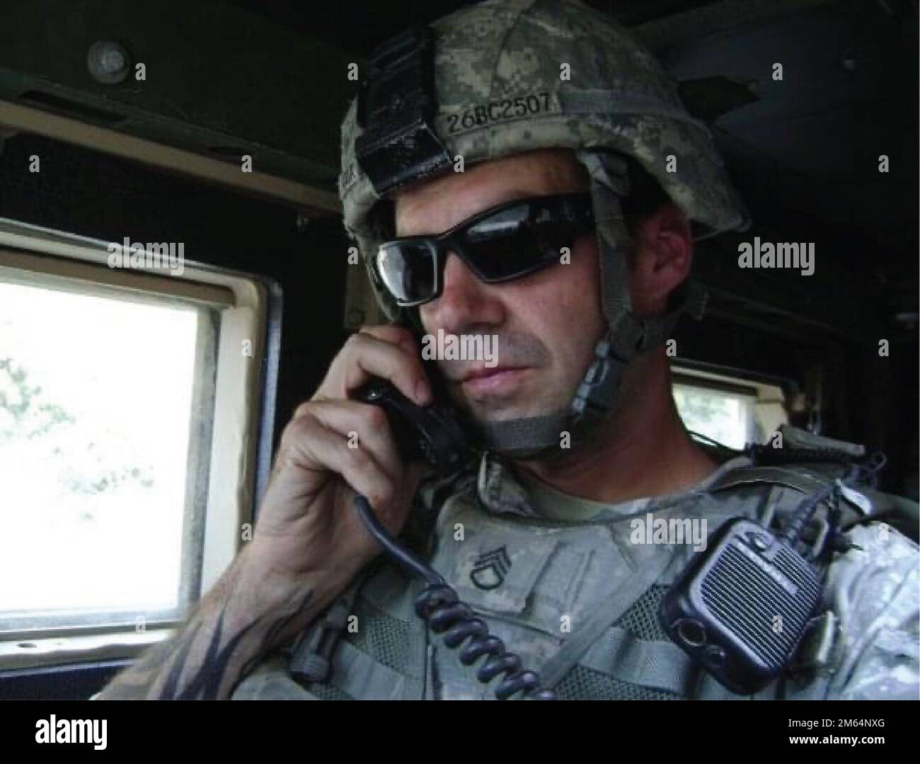 Staff Sgt. Nathan Cox, while deployed to Afghanistan in 2008. He was ...