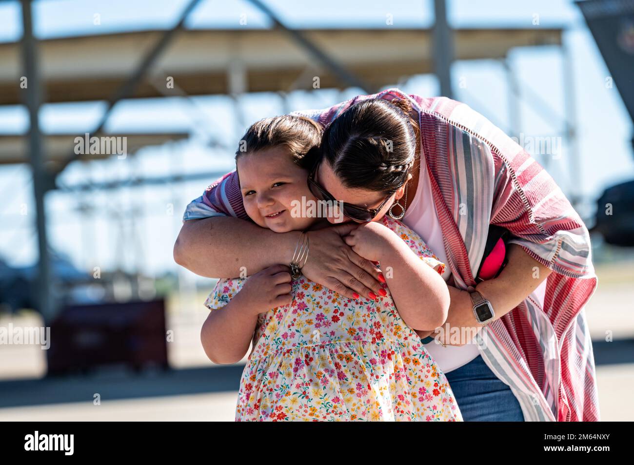 JJ Ardis’ family before the Hometown Hero flight during the Shaw Air ...