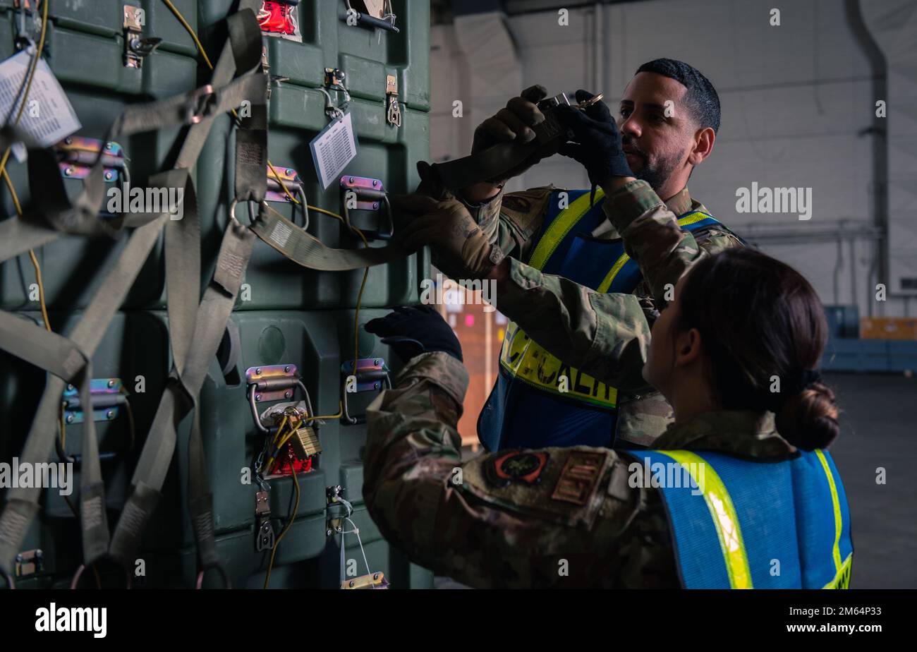 Senior Airman Jesus Lopez-Rios, 305th Aerial Port Squadron aerial ...