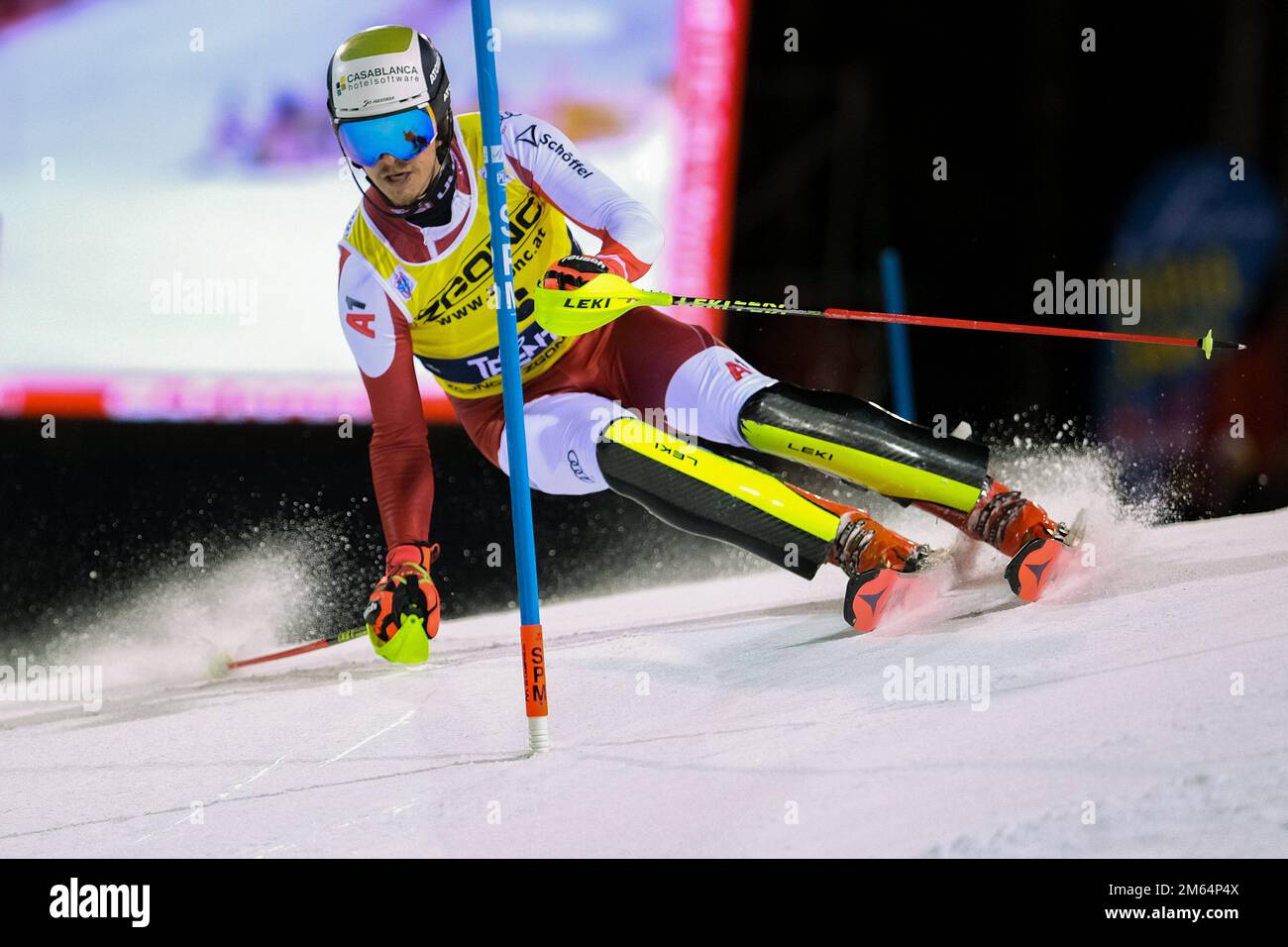 Audi FIS Alpine Ski World Cup - Men's Slalom on the 3Tre slope in ...