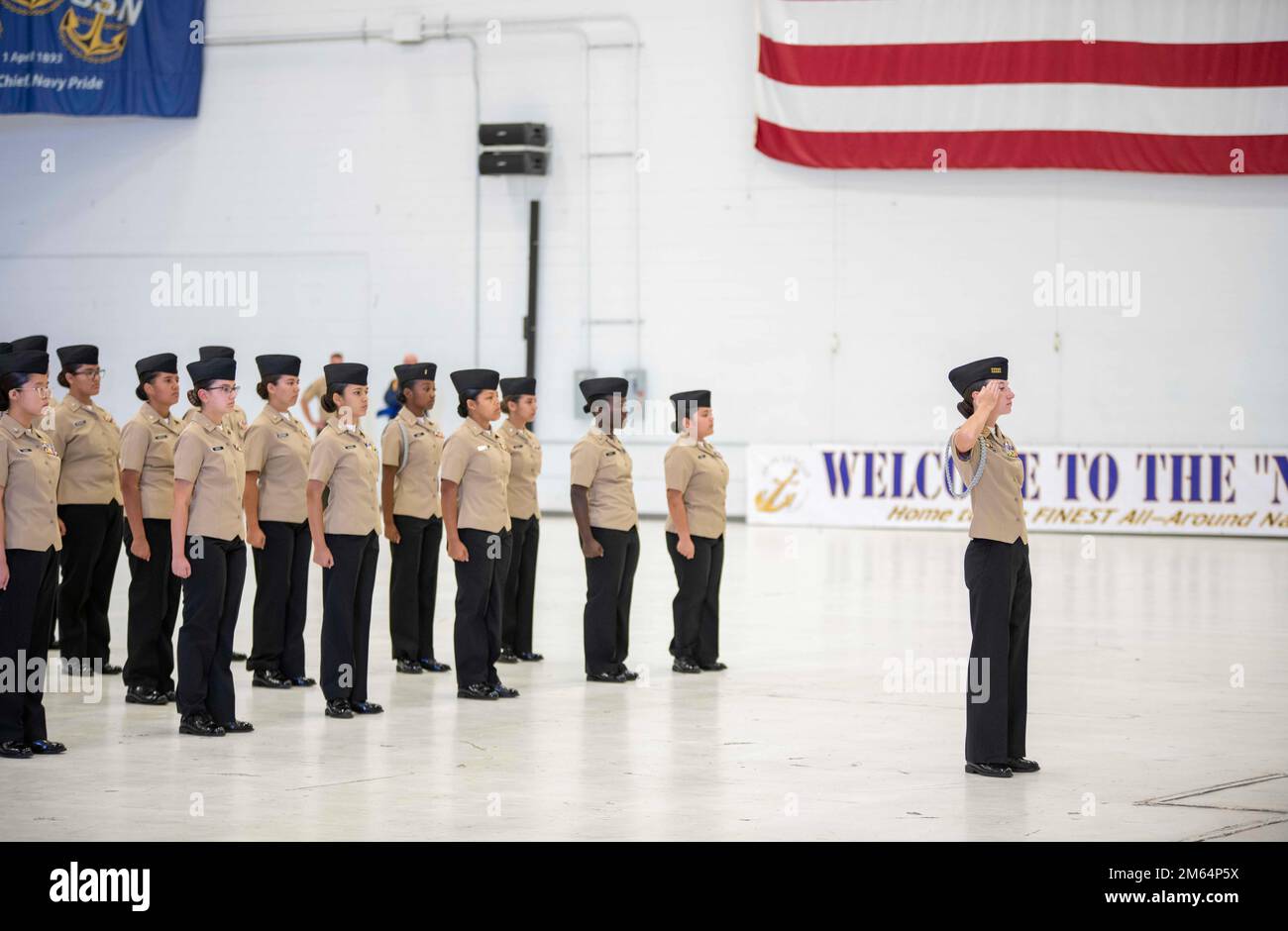 220401-N-PW480-0416 PENSACOLA, Fla. (April 1, 2022) – A Navy Junior ...