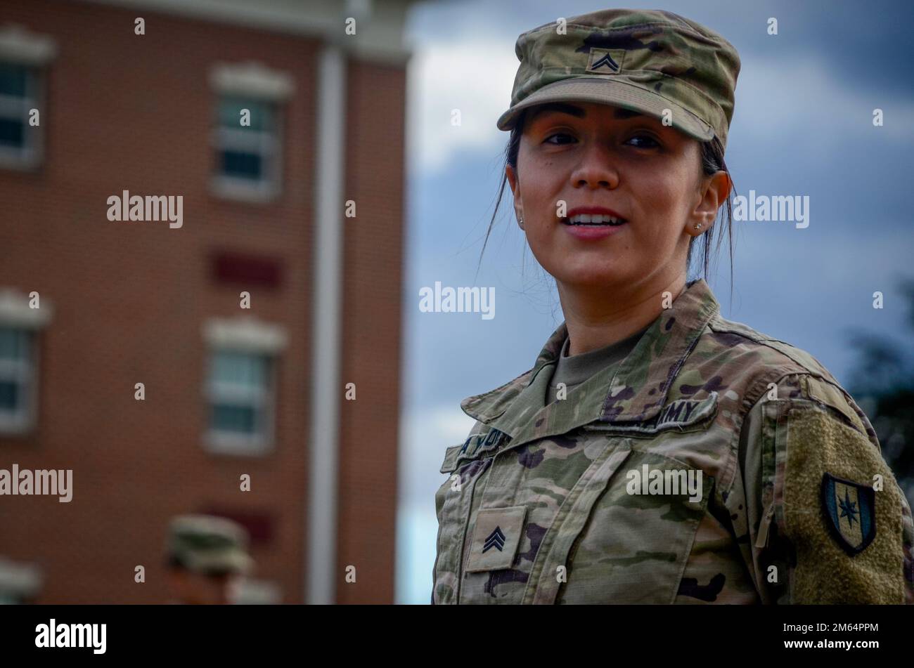 FORT MEADE, Md - Sgt. Nicole Taylor, a student at the United States ...