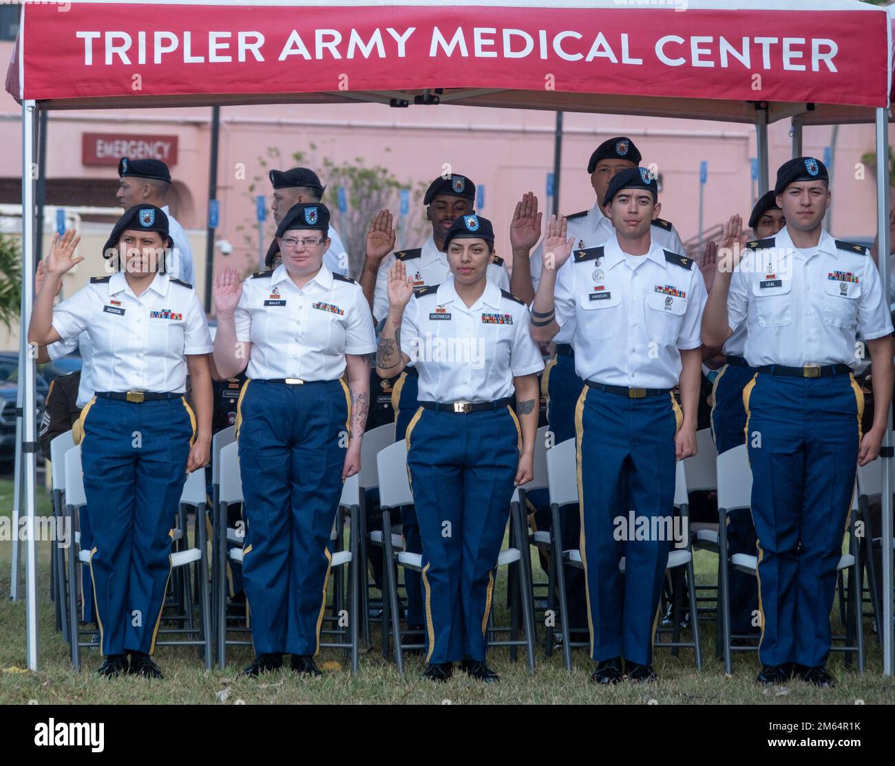 Eighteen Soldiers from Tripler, participated in a Noncommissioned ...