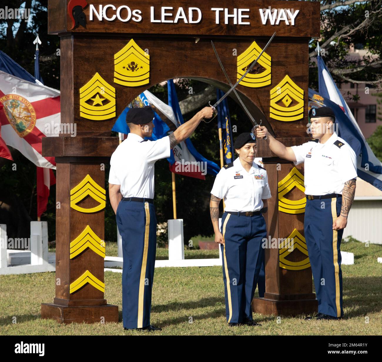 Sgt. Jasmin Castaneda, Tripler Army Medical Center, walks through the ...