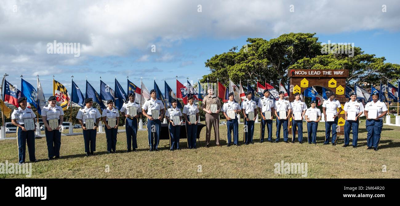 Eighteen Soldiers from Tripler, participated in a Noncommissioned ...